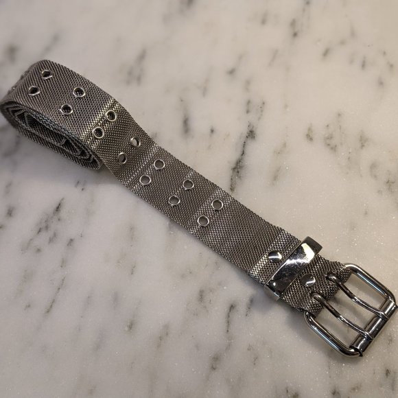 Accessories | Vintage Silver Mesh Belt | Poshmark
